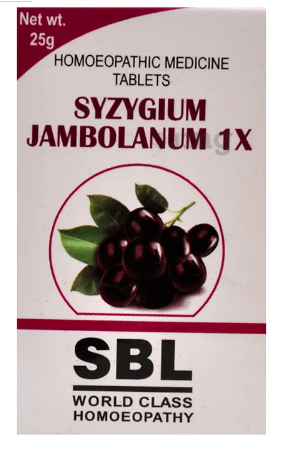 Syzygium Jambolanum 1X - SBL HOMEOPATHY
