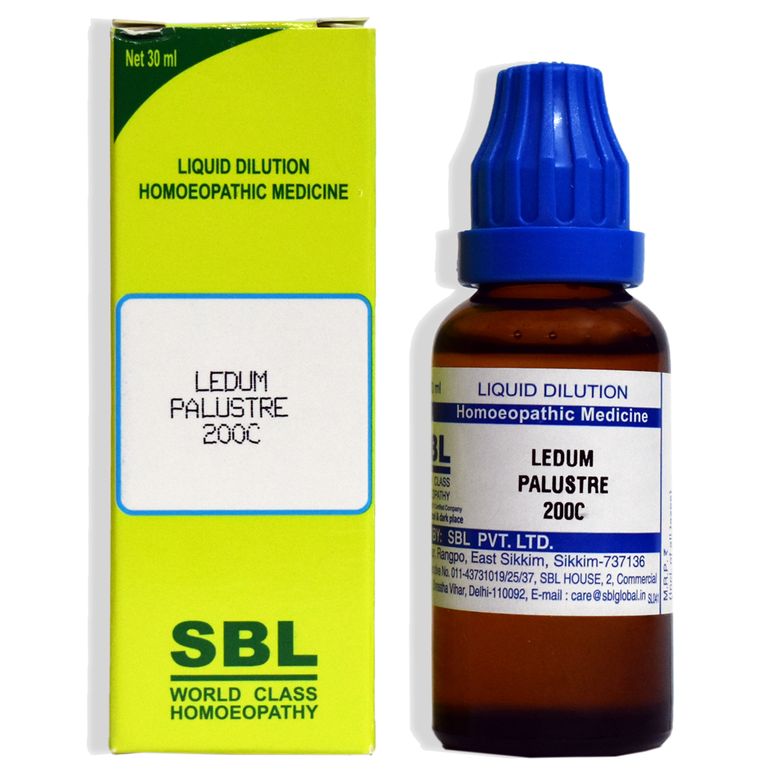 LEDUM PALUSTRE - SBL HOMEOPATHY