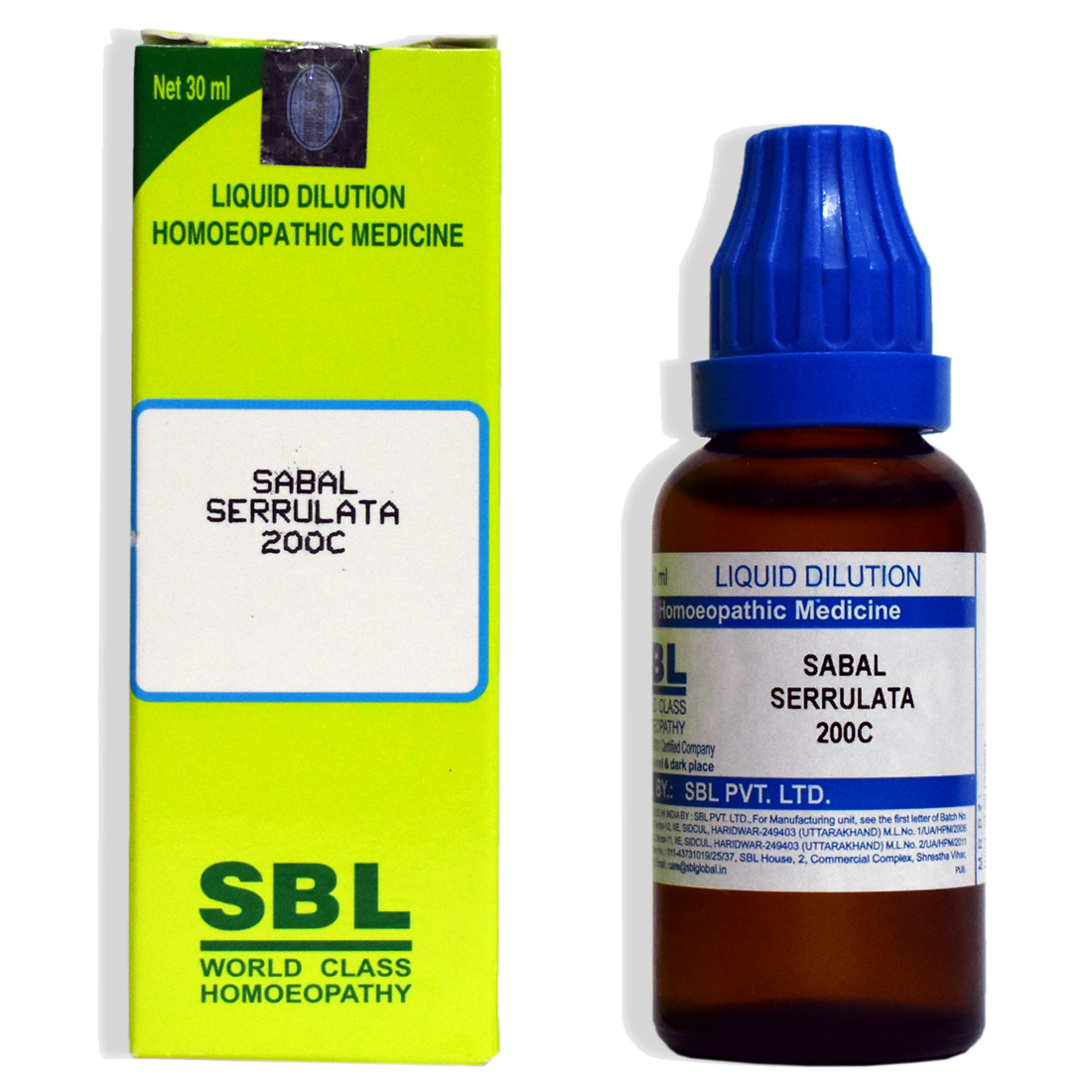 SABAL SERRULATA - SBL HOMEOPATHY