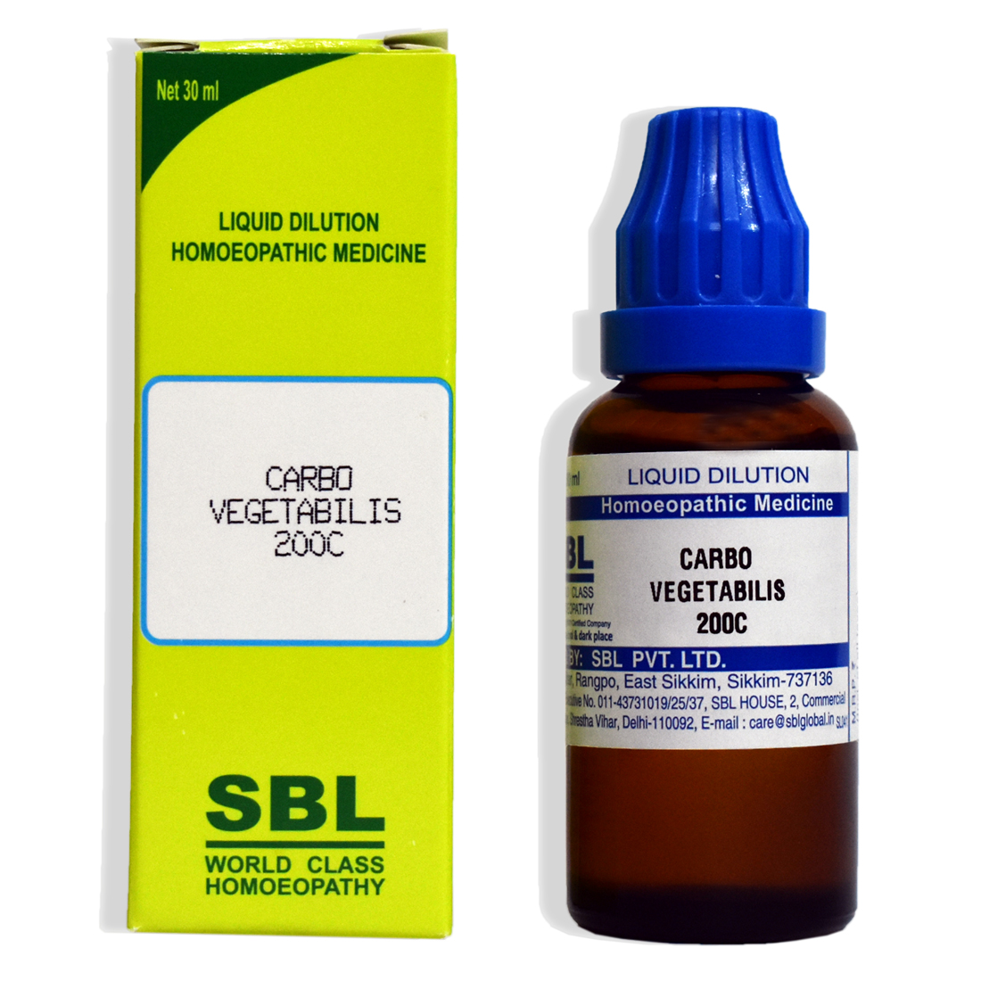CARBO VEGETABILIS - SBL HOMEOPATHY