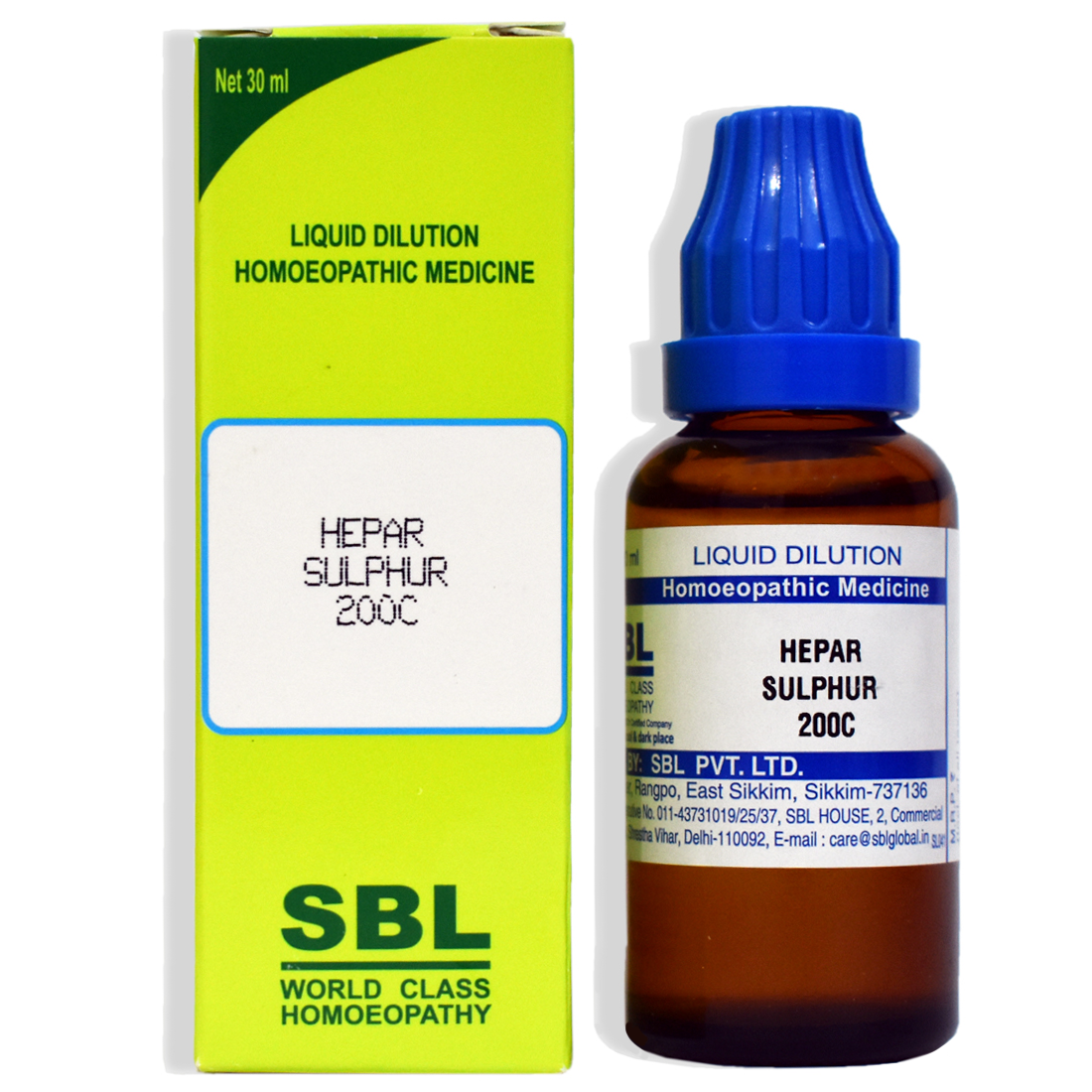 HEPAR SULPHUR - SBL HOMEOPATHY
