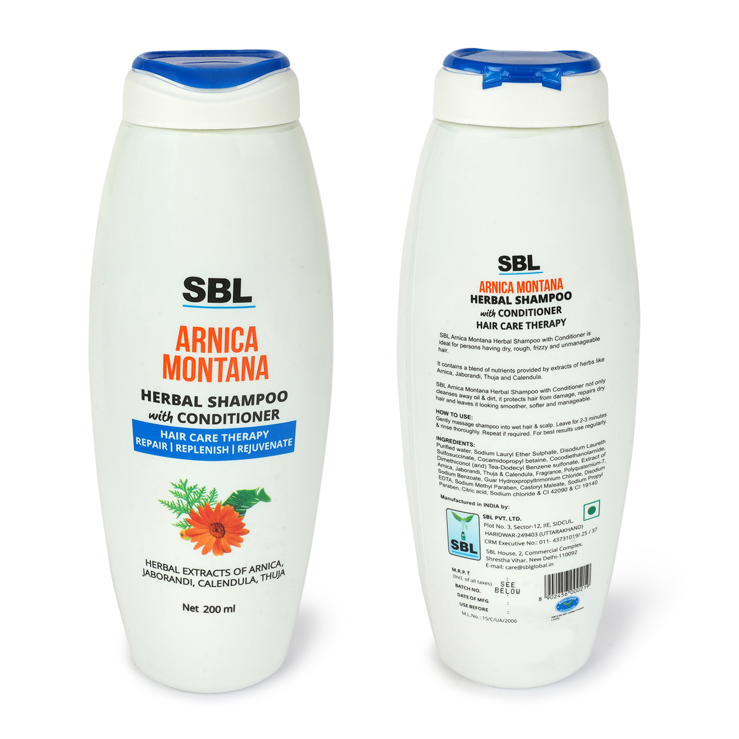 Buy Best SBL Shampoo with Conditioner Online - SBL HOMEOPATHY