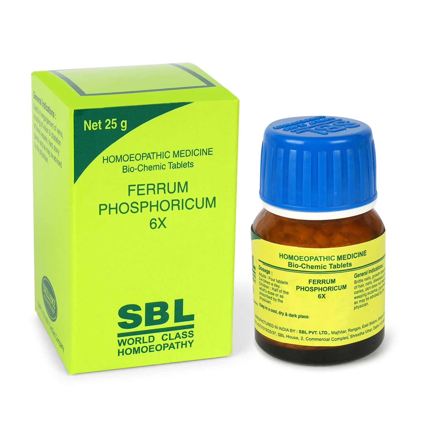 Ferrum Phosphoricum - SBL HOMEOPATHY