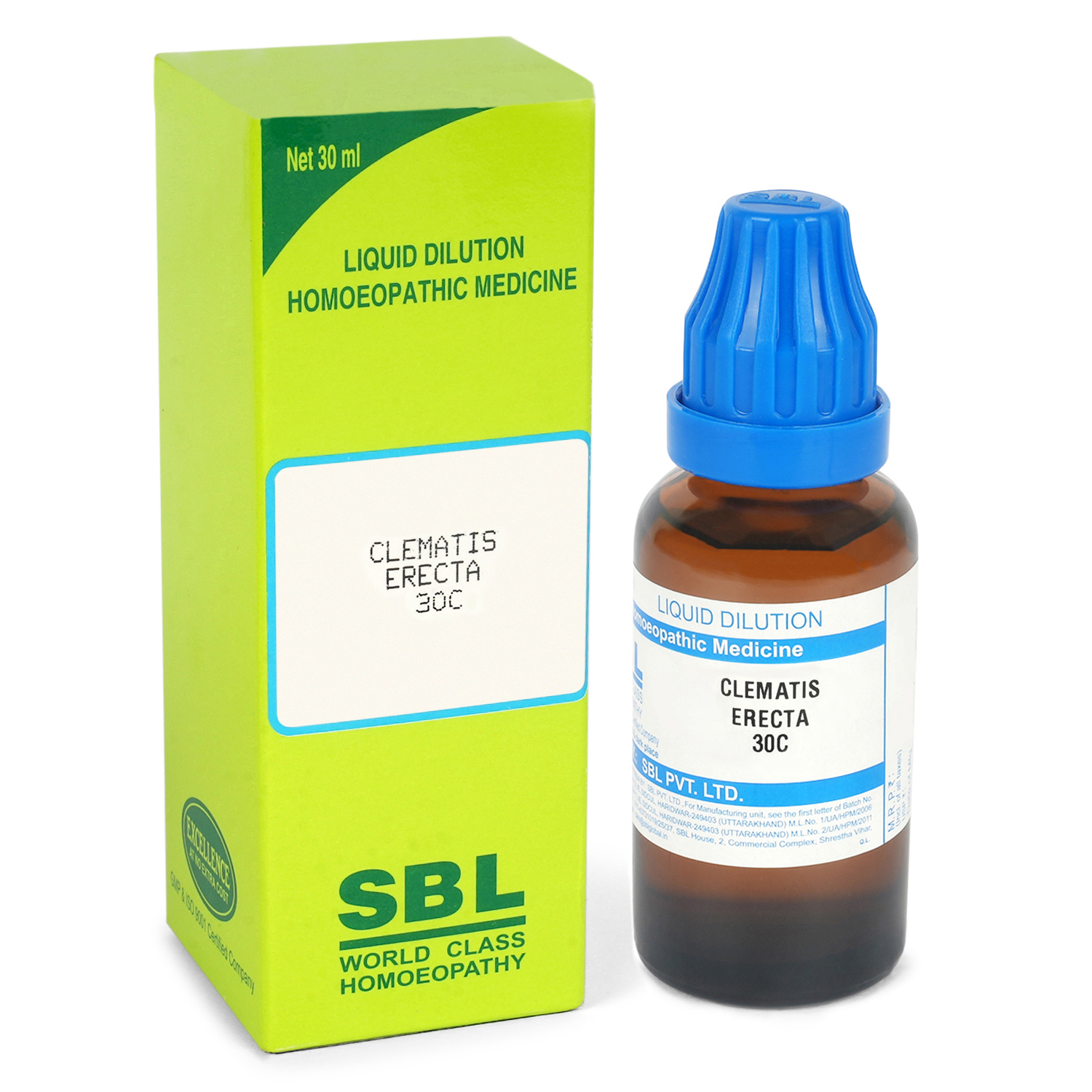 CLEMATIS ERECTA - SBL HOMEOPATHY