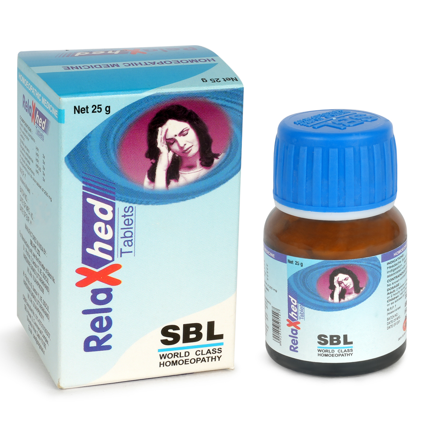 RelaXhed Tablets - SBL HOMEOPATHY