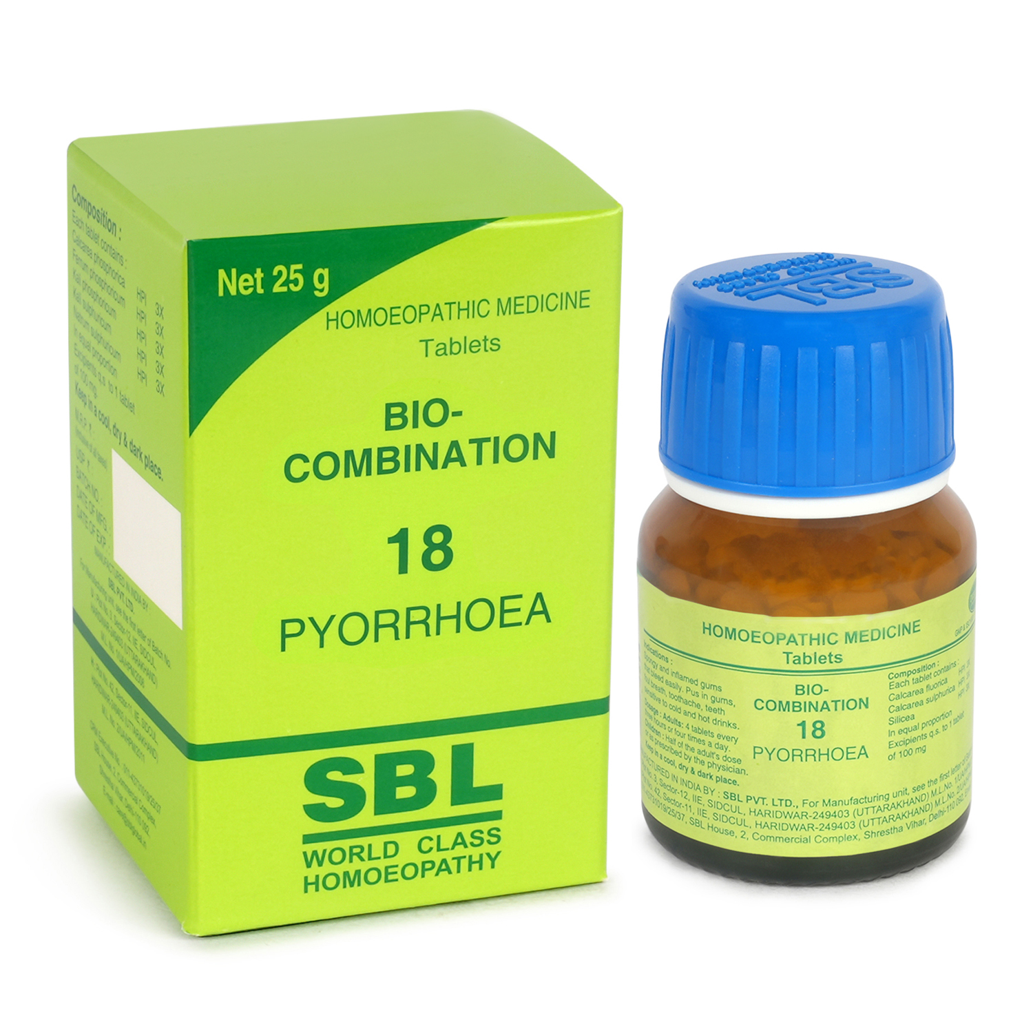 Best Homeopathic Medicine For Pyorrhea | Bio Combination 18 Tablets ...