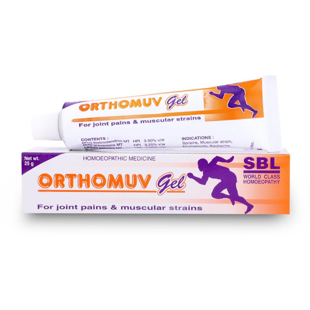 Orthomuv Gel - SBL HOMEOPATHY